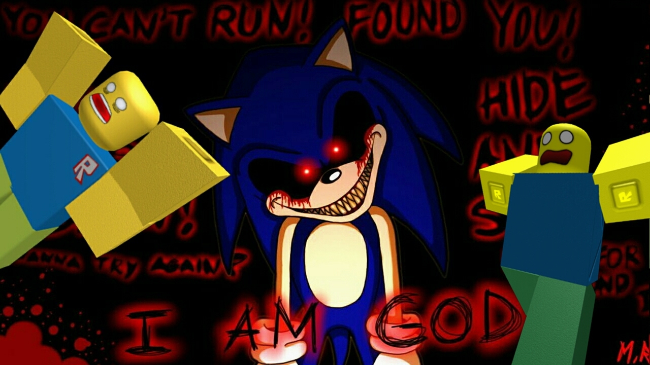 Sonic exe the disaster roblox - 87 фото