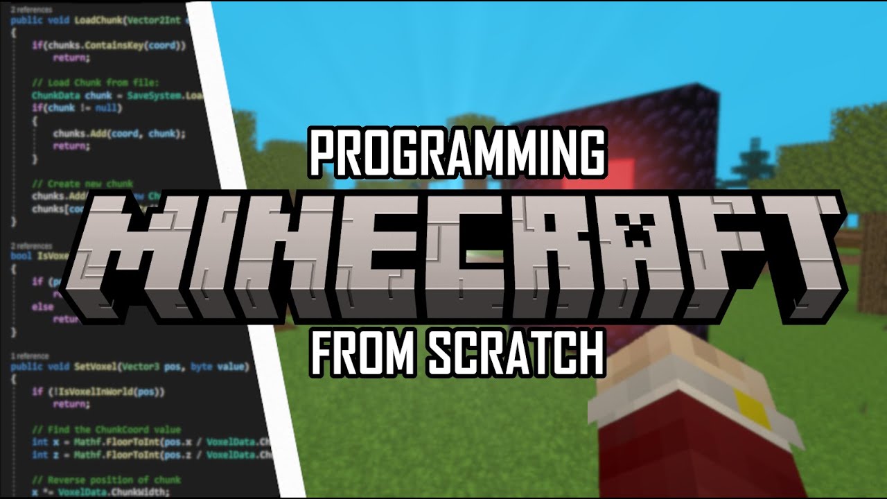 Coding Minecraft From Scratch In Unity Youtube