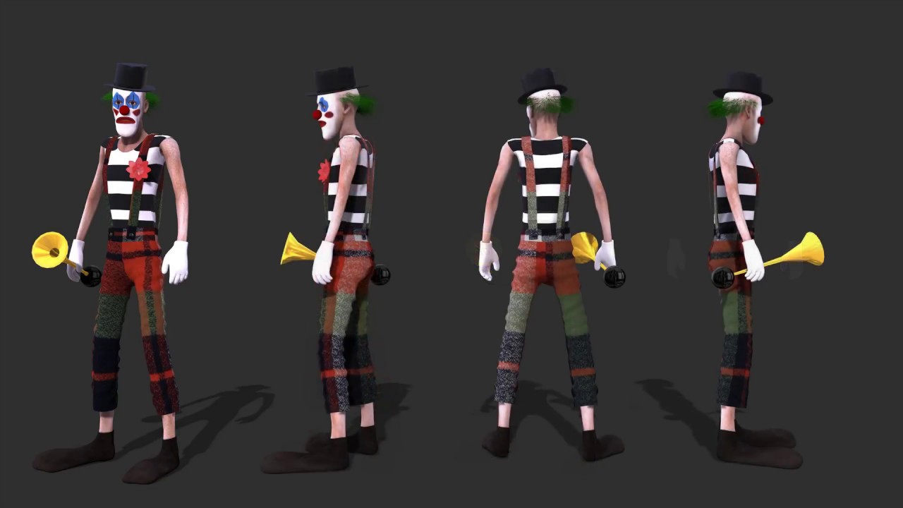 Iclone 7 Character Creator 2 Clown Youtube