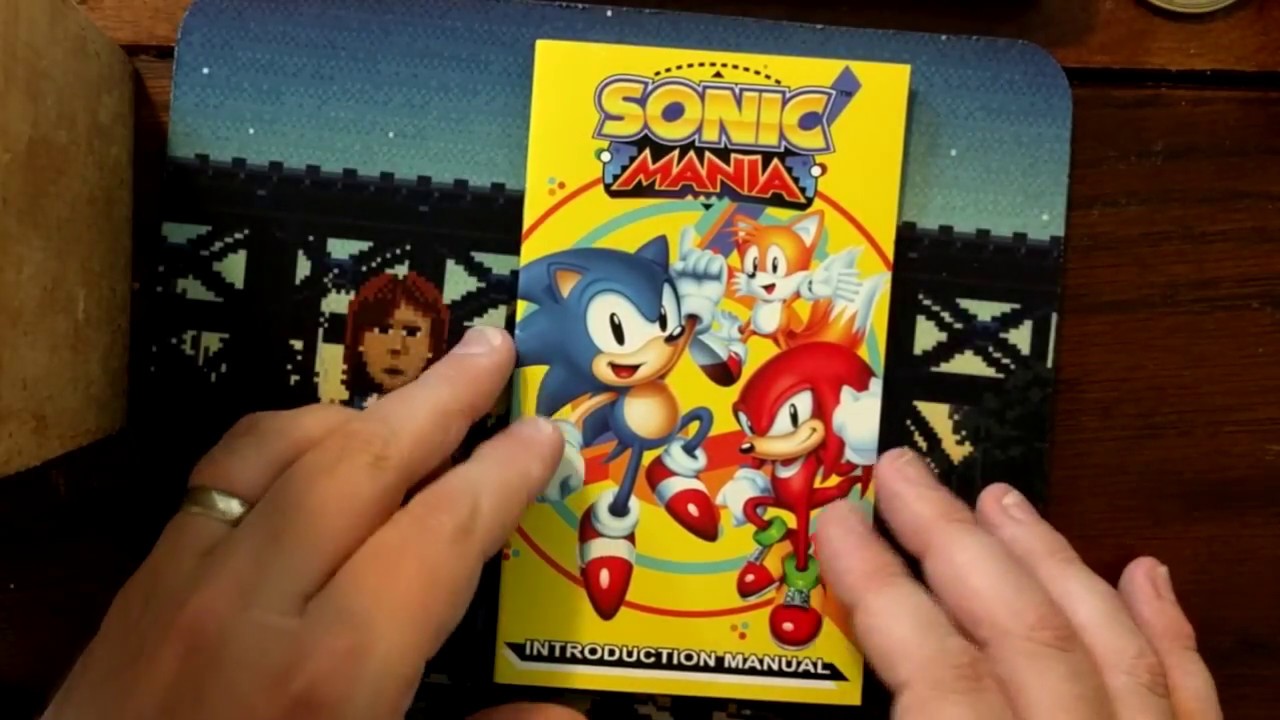 Sonic Mania Manual Page By Page Youtube
