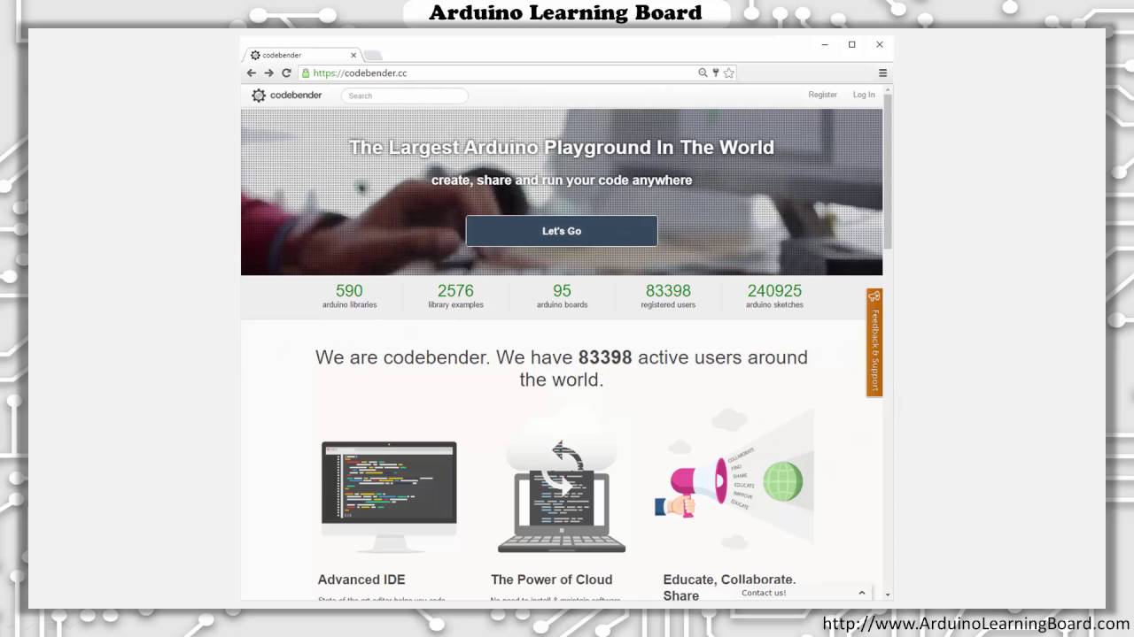 Lesson 2 Introduction To Arduino Learning Board And Codebender Youtube