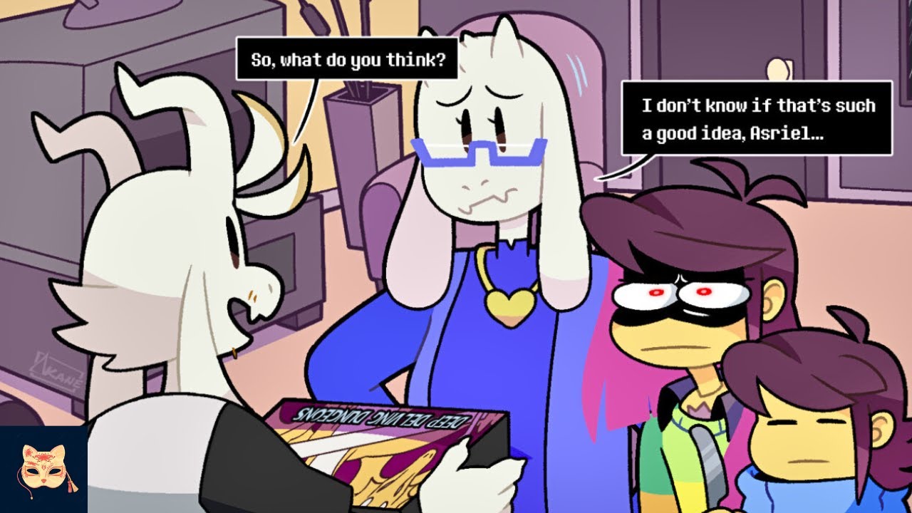 Power Outage Twin Runes Mini Story Deltarune Undertale Comic Dub