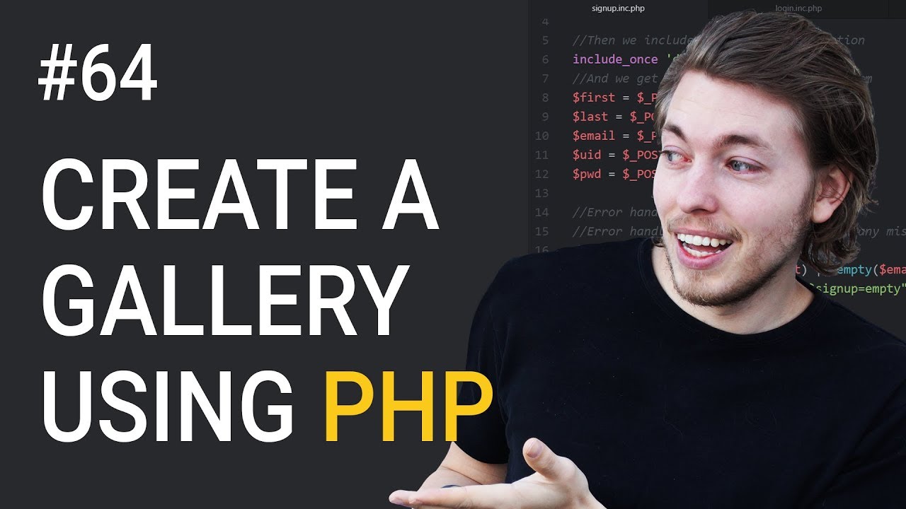 64 How To Create A Php Gallery Part 2 Database Php Upload Image