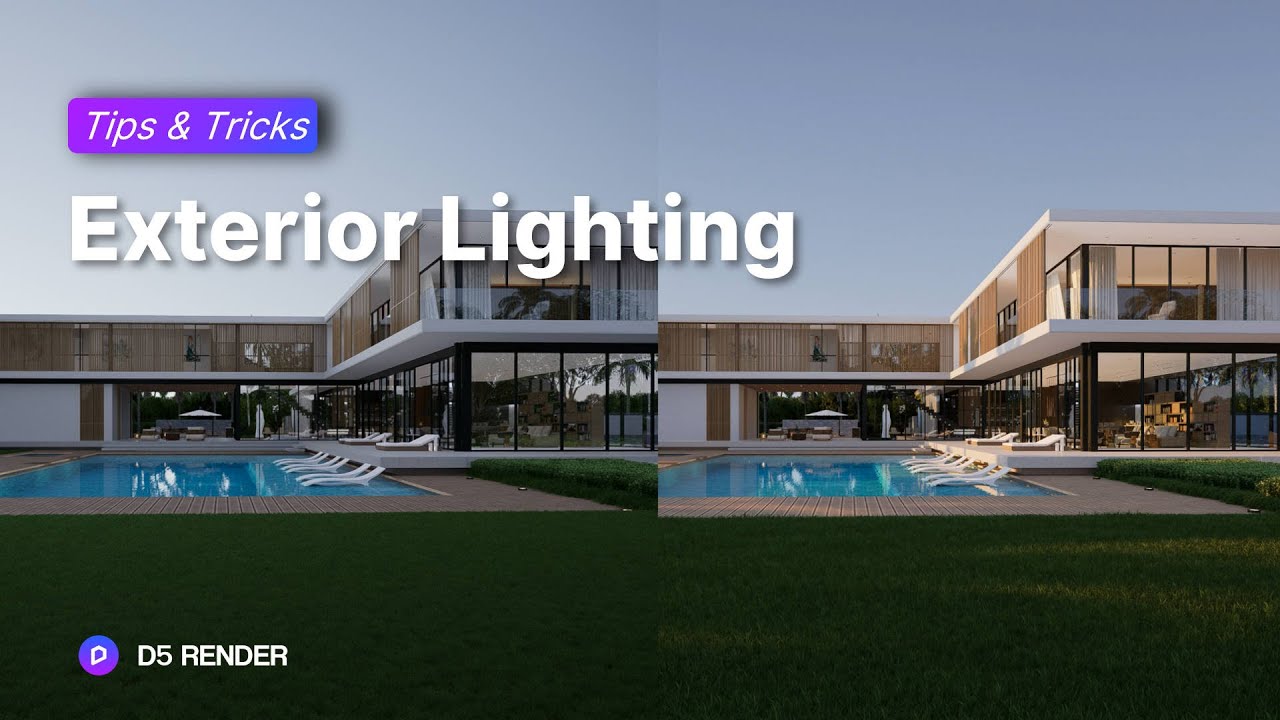 How To Render Realistic Environmental Lighting For Exterior Scenes