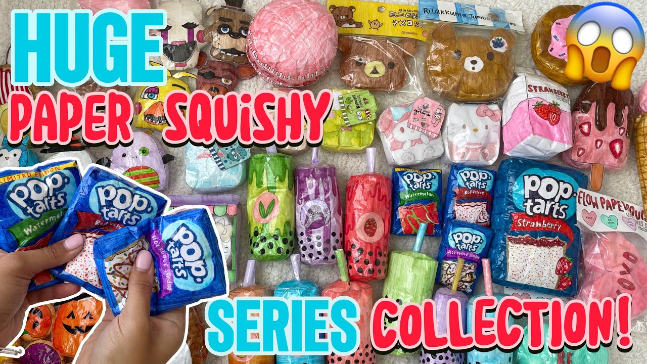 Huge Paper Squishy Series Collection Youtube