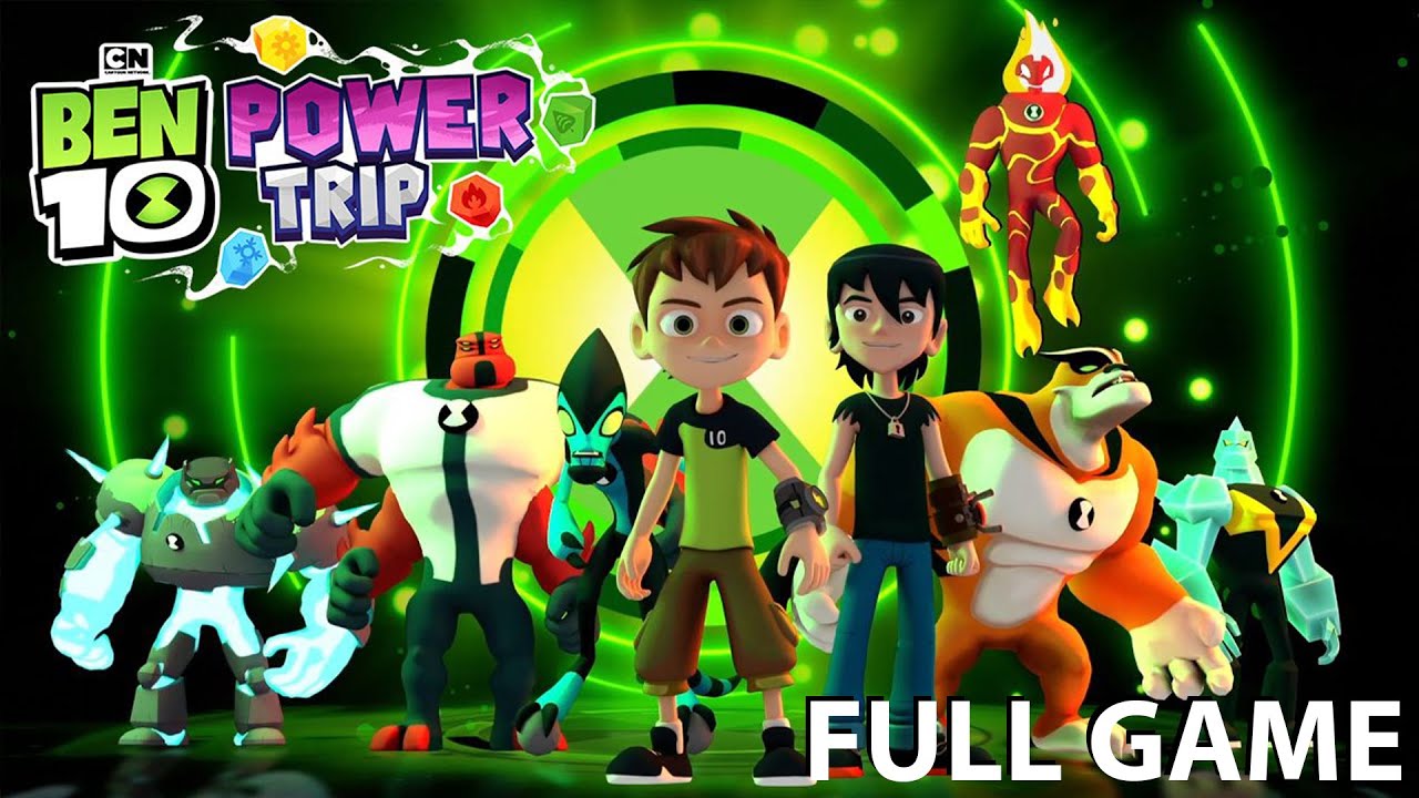 Ben 10 Power Trip First Open World Ben 10 Game Complete Gameplay