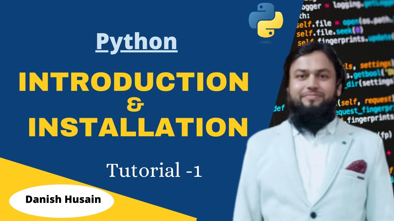 Tutorial 1 Python Introduction Installation Youtube