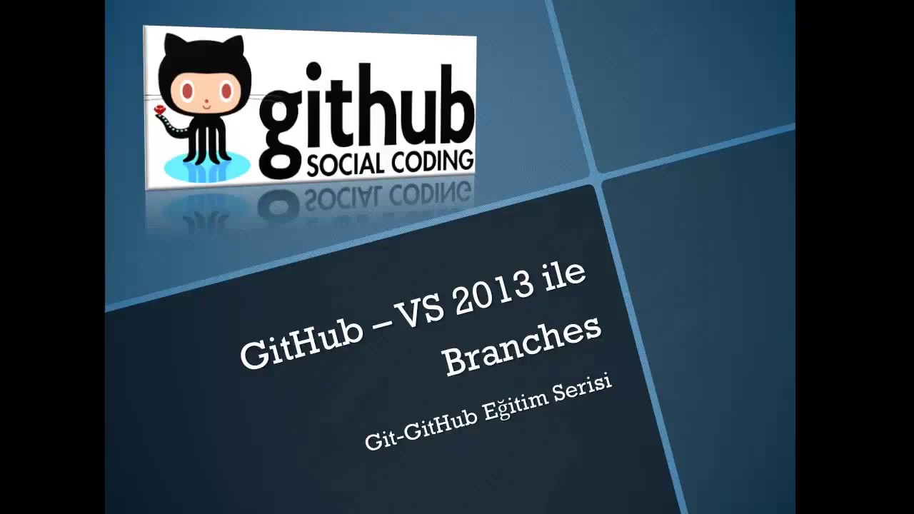 Github Ile Visual Studio Git Branches Youtube