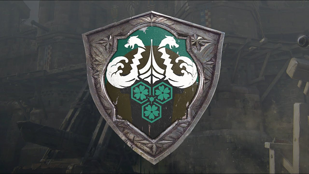 For Honor Samurai Faction Logo Emblem Tutorial Youtube