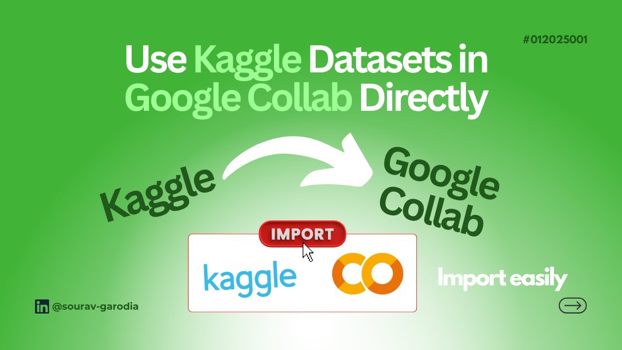 Kaggle To Google Collab Dataset Youtube
