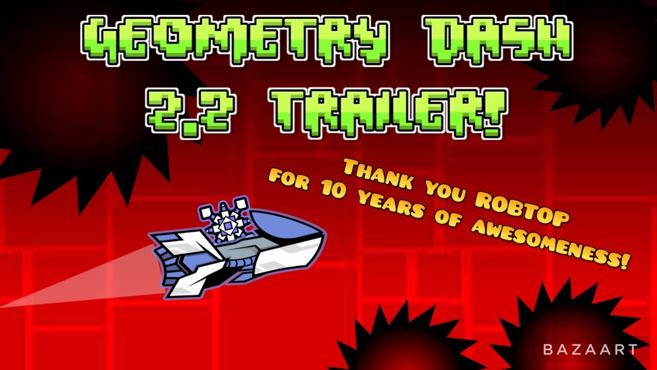 Geometry Dash 2 2 Trailer Is Here Reacting To Geometry Dash 2 2