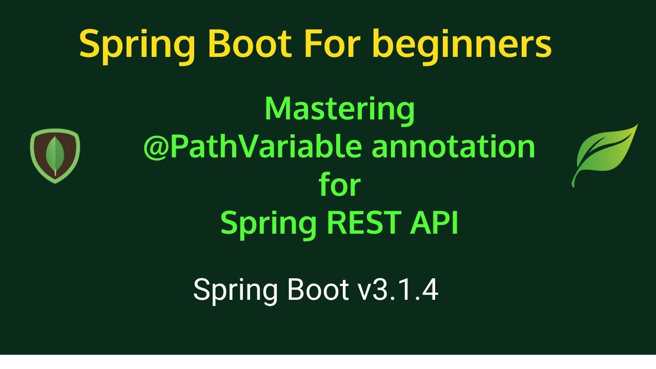 Mastering Pathvariable Annotation For Spring Rest Api Youtube