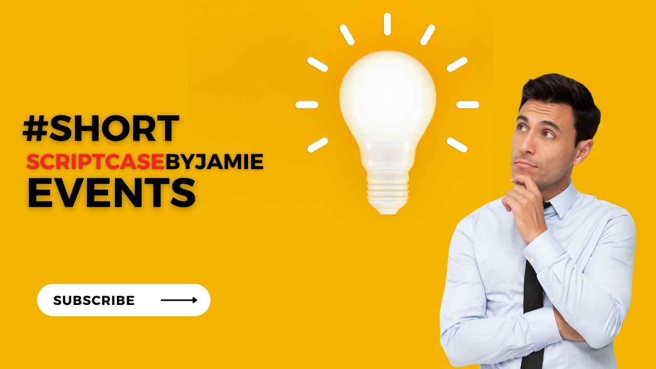 Short Scriptcase Events Access Scriptcasebyjamie Youtube