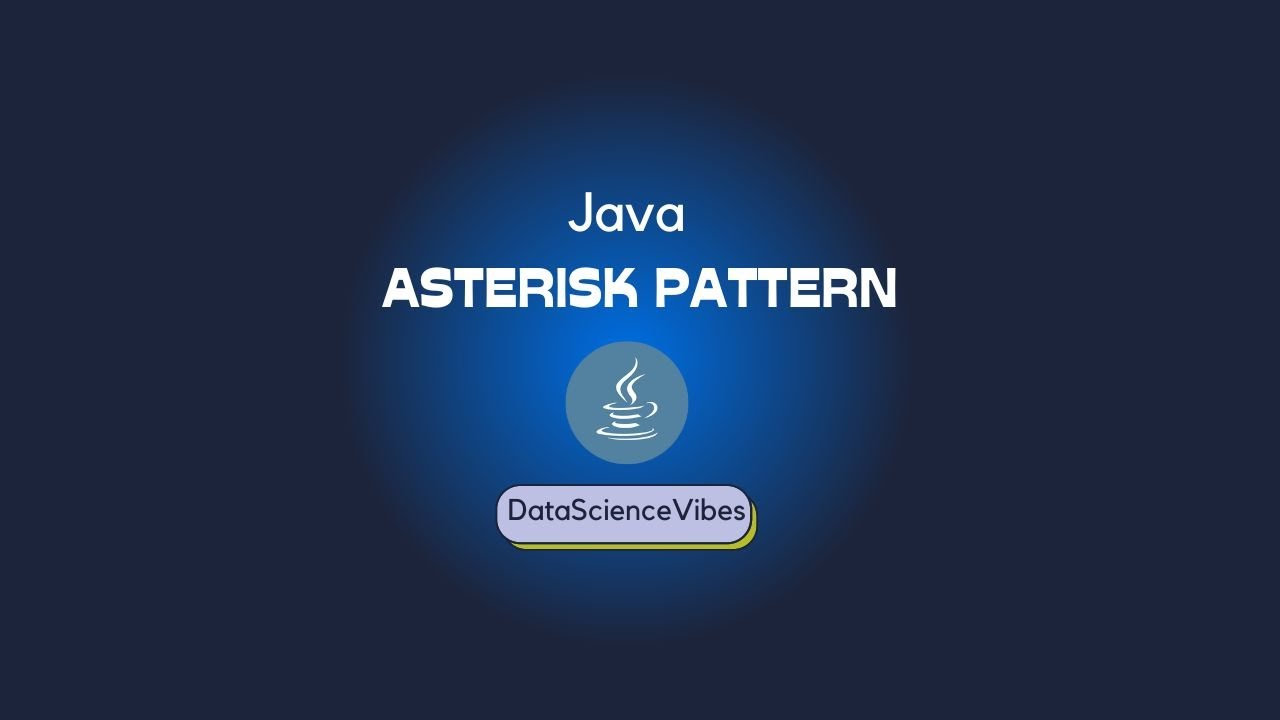 Java Asterisk Pattern Youtube
