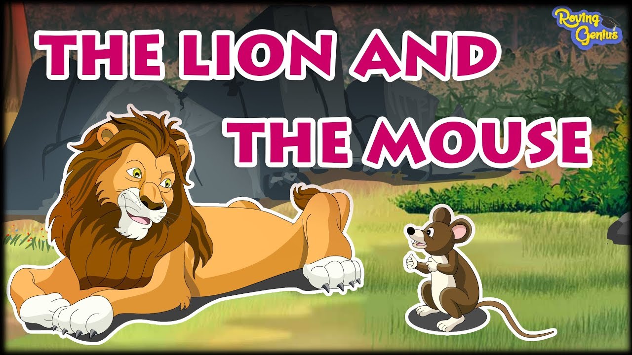 The Lion And The Mouse English Short Story For Kids Short 45 Off