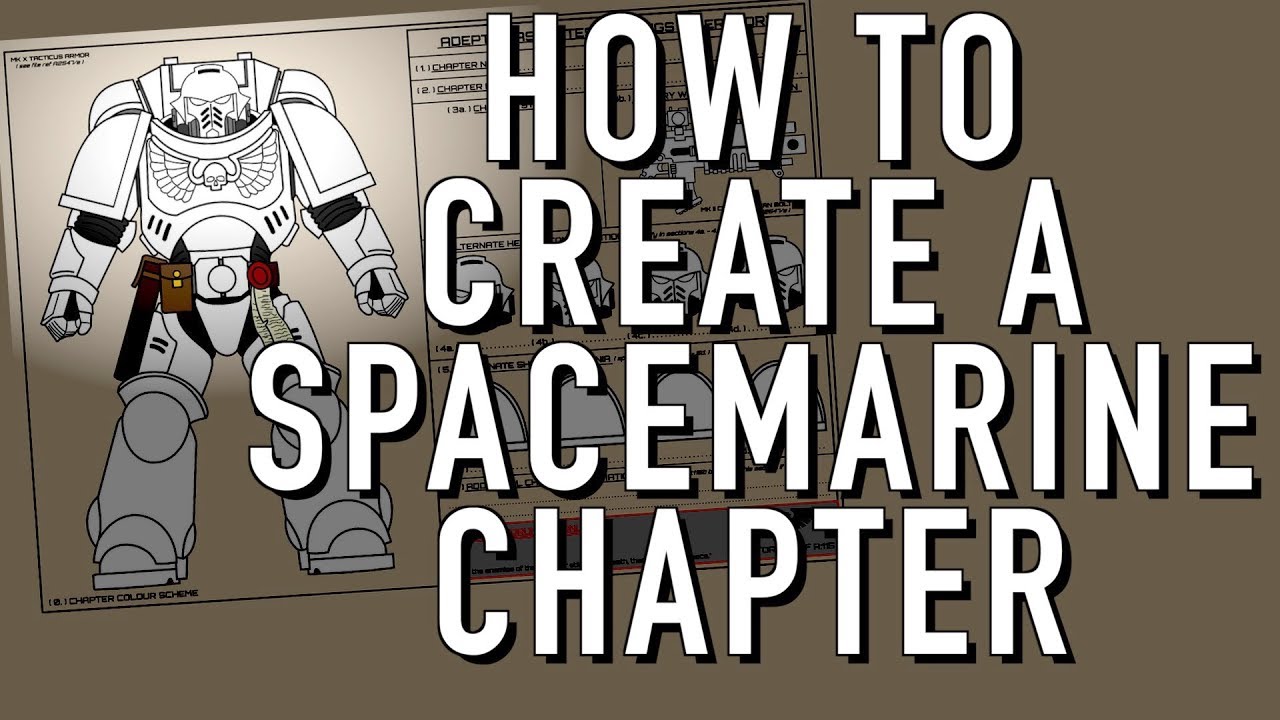 Make Your Own Space Marine