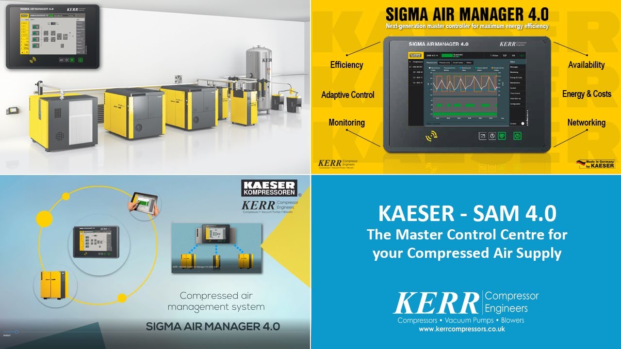 Kerr Kaeser Sigma Air Manager 4 0 Sam 4 0 Youtube