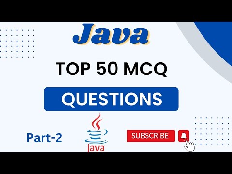 Java Mcqs Top 50 Mcq Questions And Answers Of Java Java Interview