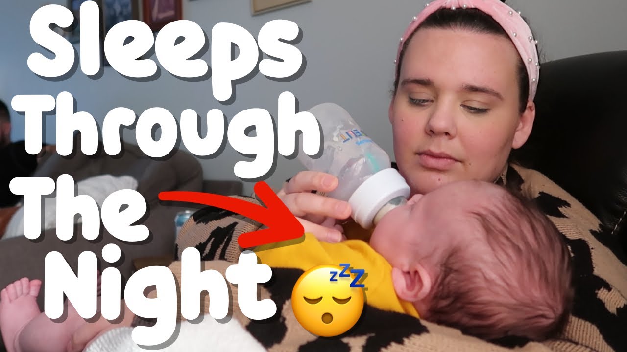 Newborn Night Routine Spend A Whole Night With Us Youtube