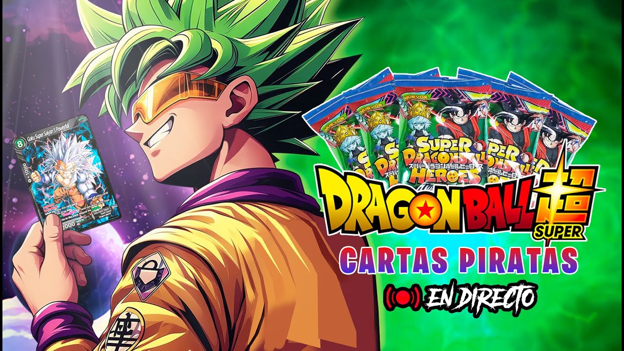 рџ ґ Abriendo Sobres De Cartas Piratas De Dragon Ball Youtube