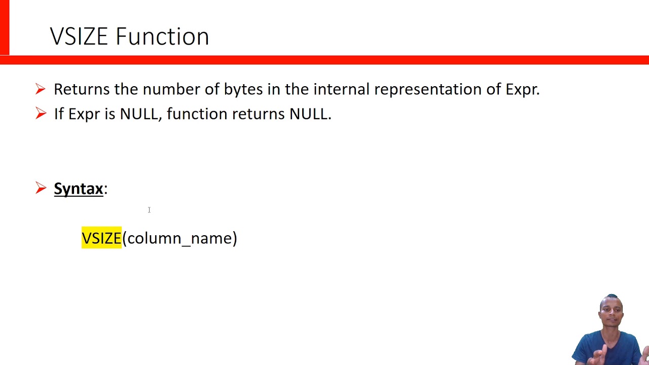 Userenv Vsize Soundex Functions Youtube