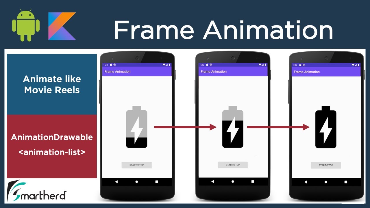 Android Frame Animation Create Frame By Frame Animation Using