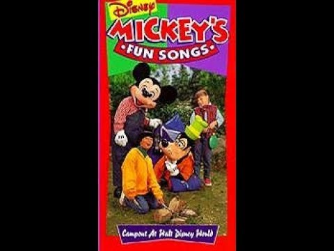 Mickey S Fun Songs Campout At Walt Disney World 1994 Full In Hd