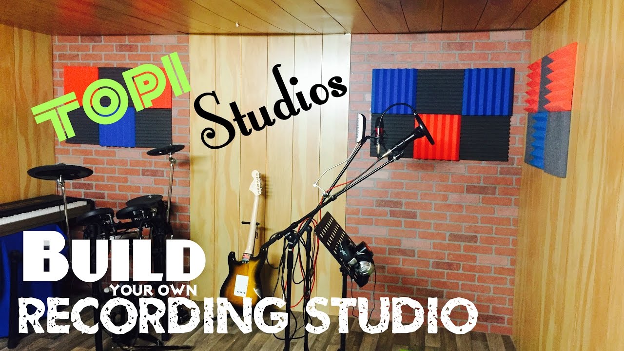 How To Build Your Own Recording Studio Part 1 Exterior Diy Youtube
