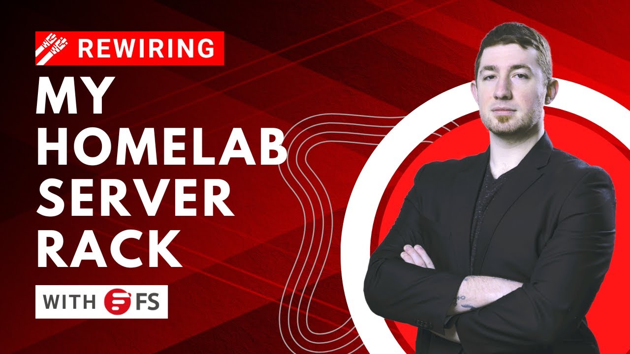 Rewiring My Homelab Server Rack Youtube
