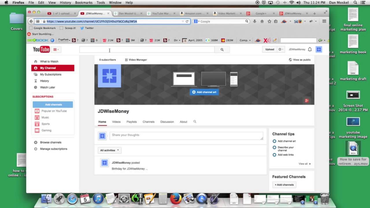 How To Upload A Video To Youtube The Process Youtube