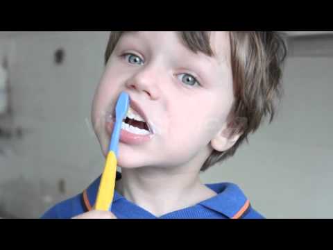 Boy Brushing His Teeth Stock Footage Videohive Youtube