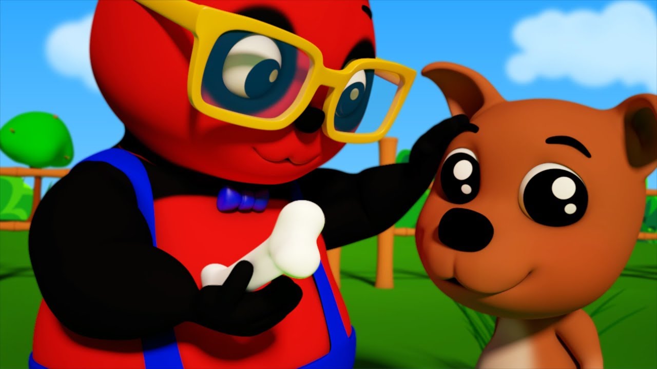 This Old Man Nursery Rhymes Songs For Kids Baby Rhymes Baby Bao Panda
