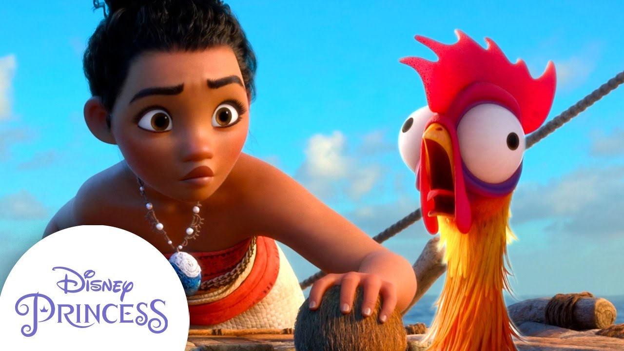 Moana S Funniest Moments Disney Princess Youtube