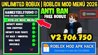 Roblox Apk Hack 2 701 966 Mod Menu 2025 Robux Infinitos Actualizado ...
