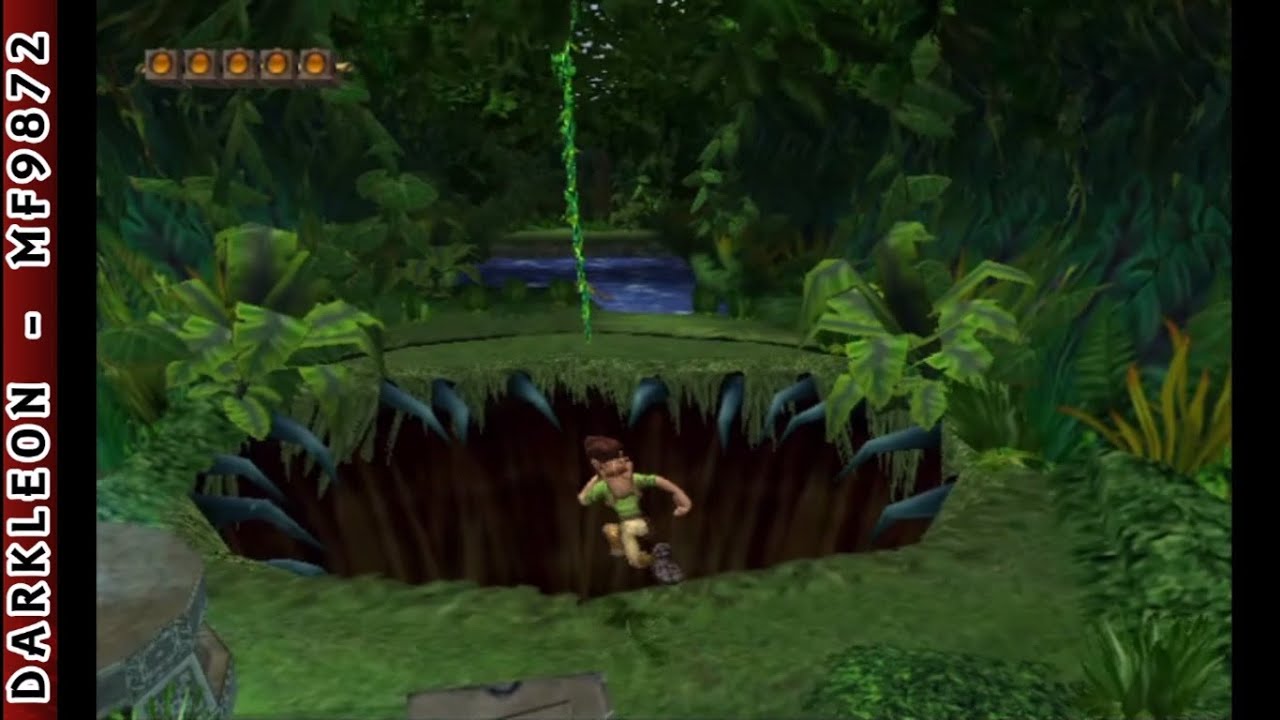 Gamecube Pitfall The Lost Expedition 2004 Activision Gameplay