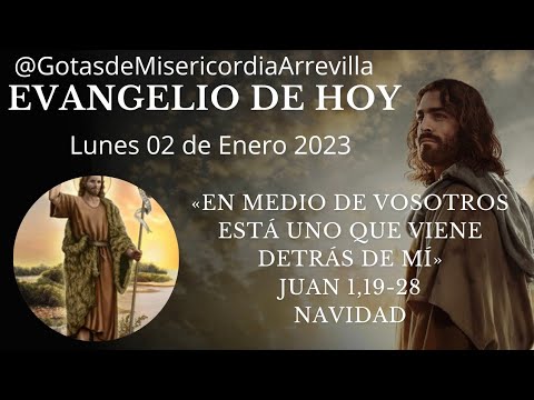 Evangelio De Hoy Según San Juan 1 19 28 Lunes 02 De Enero 2023