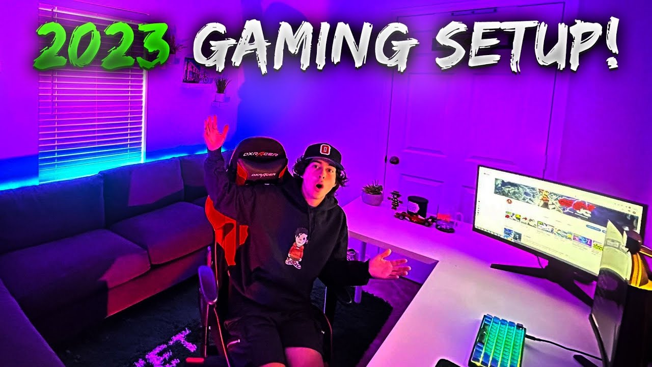 My 2023 Gaming Setup Youtube