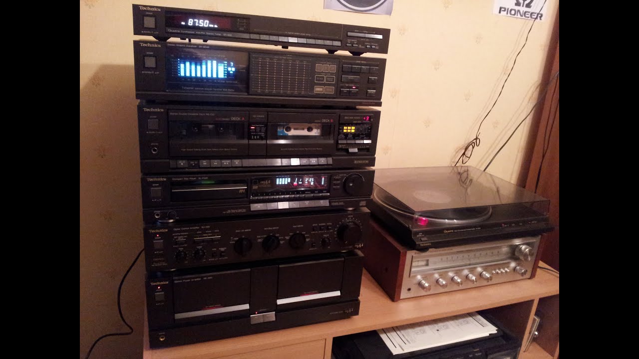 My Late 80 S Technics Hifi Strereo Setup Youtube