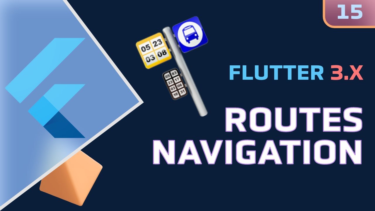 рџљџ Route Navigation Flutter Youtube