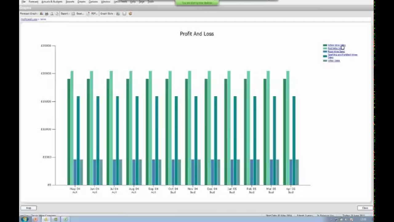 Sage 50 Forecasting Demo Youtube