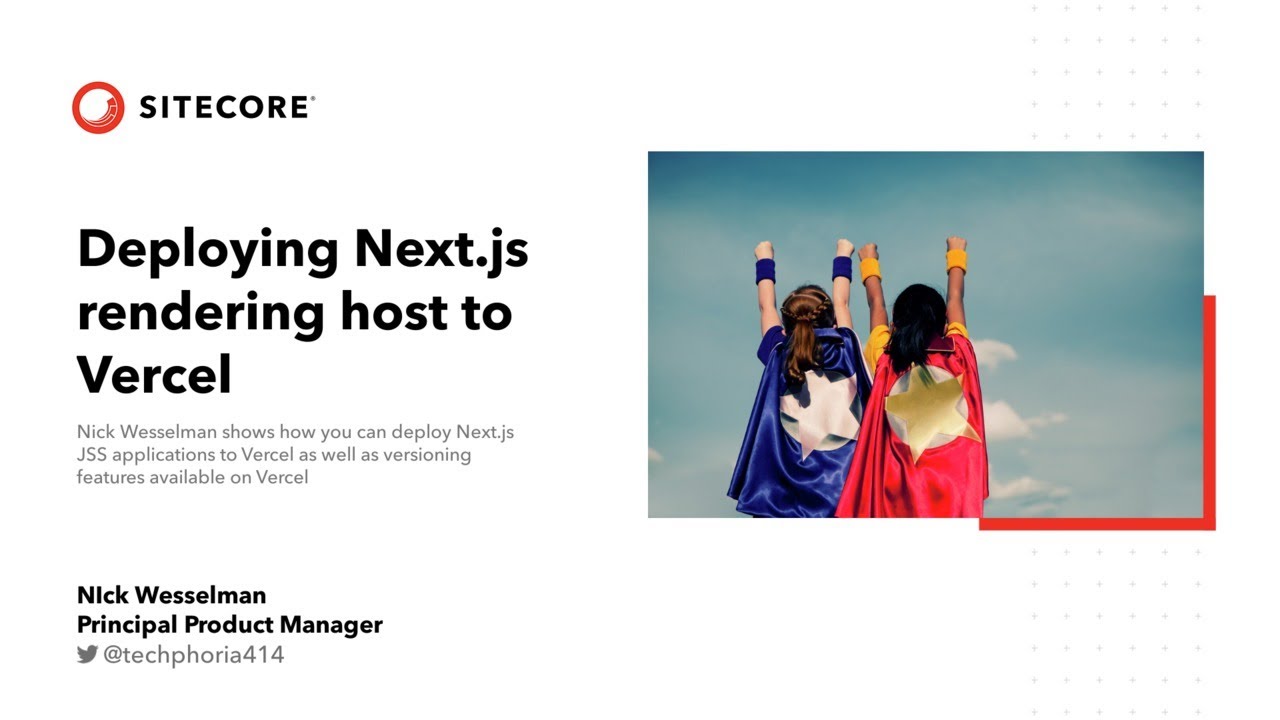 Deploying Next Js Rendering Host To Vercel Personalization Youtube