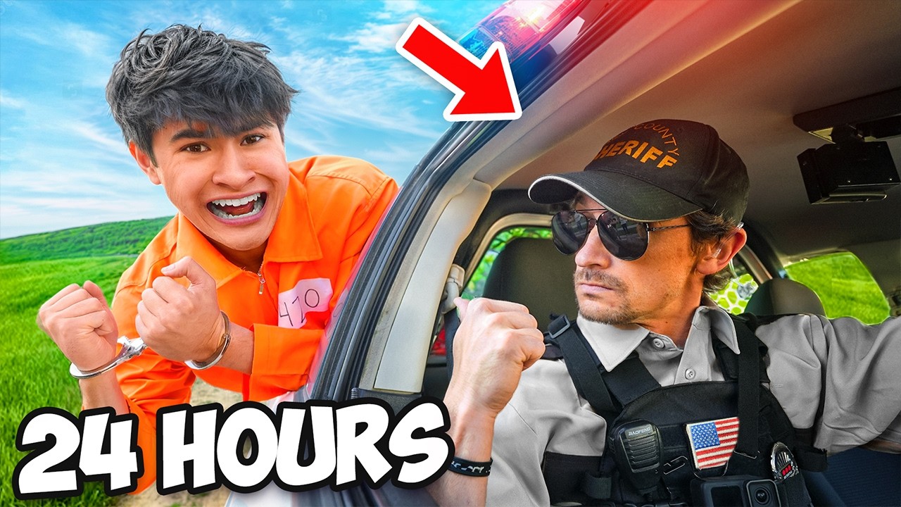 Trapped In Cop Car For 24 Hours Prank Youtube
