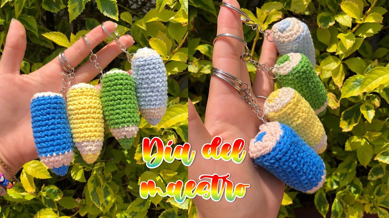 Dгќa Del Maestro рџ ќ Idea De Regalo A Crochet Para Maestro O Maestro вўle