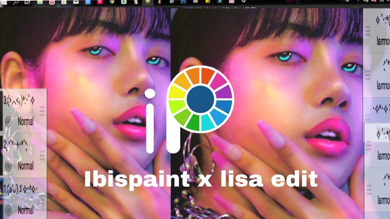 Ibispaint X Lisa Edit Ibispaintx Lisa Blackpink Youtube