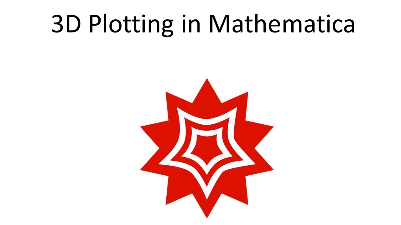 3d Plotting In Mathematica Youtube