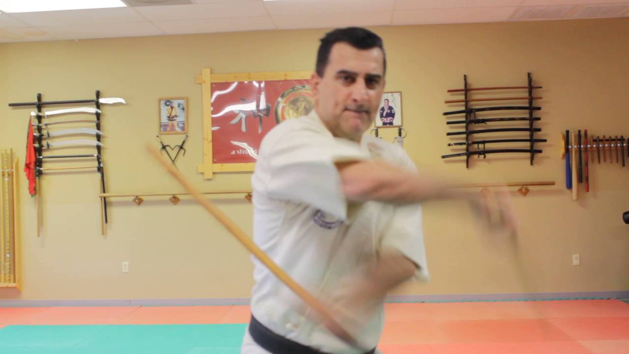 Martial Arts Double Sticks Fighting Techniques Youtube