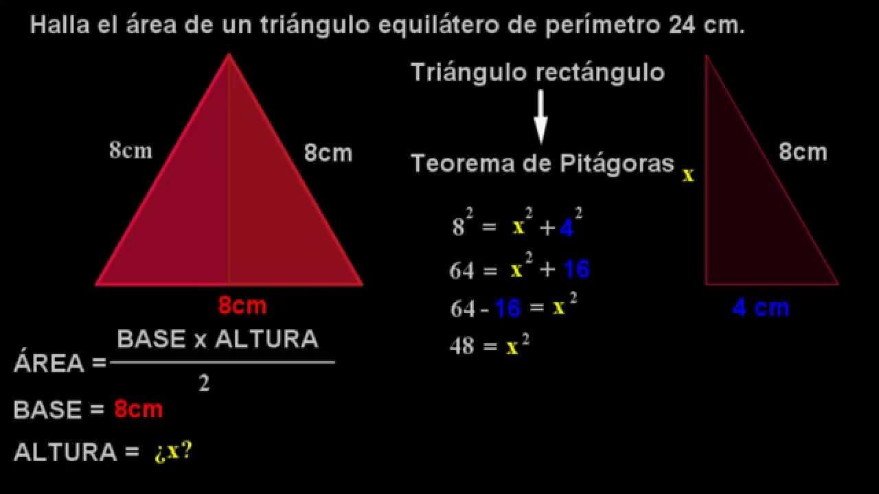 Como Calcular Area De Um Triangulo Equilatero Infoupdate Org