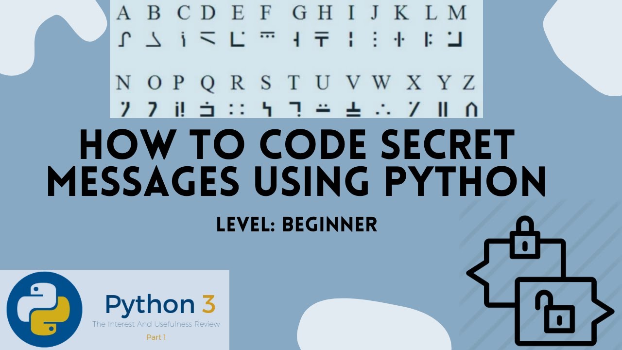 Secret Messages Python Youtube