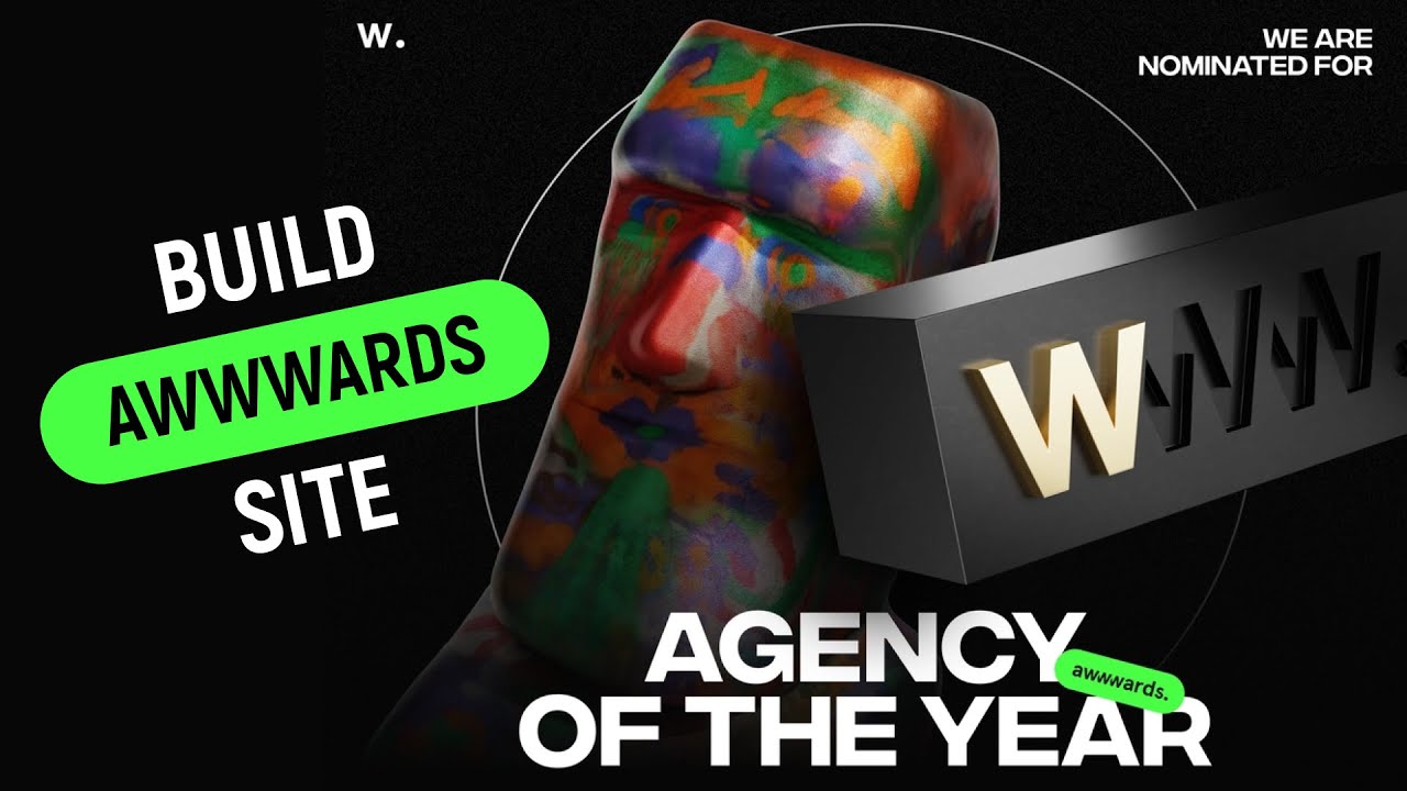 Learn How To Build Awwwards Website Three Js Portfolio Website Youtube