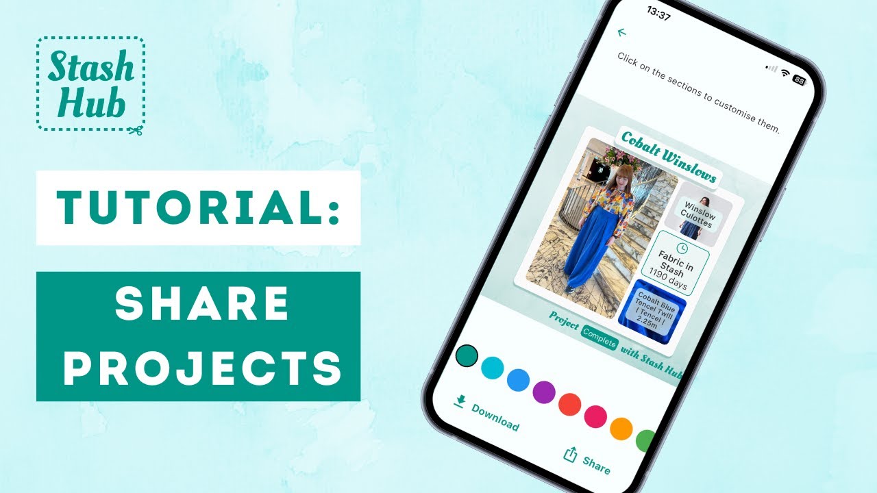 Tutorial How To Share Projects From Stash Hub Youtube